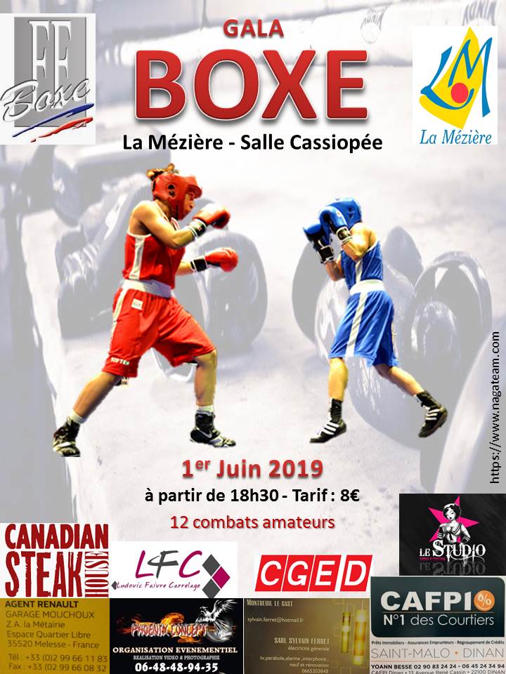 Gala de boxe – La Mézière